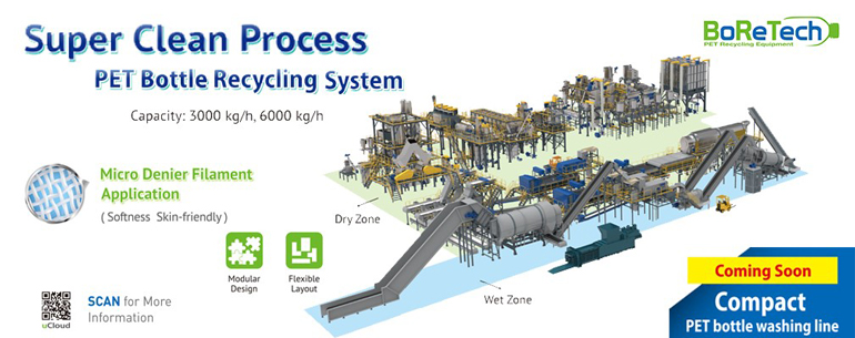 PRM-TAIWAN E-NEWS BoReTech, Total Solutions of Plastic Recycling System